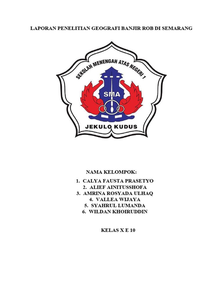 Laporan Banjir Rob | PDF