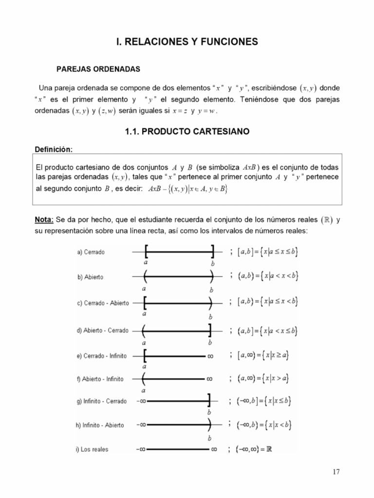 Relaciones y Funciones | PDF