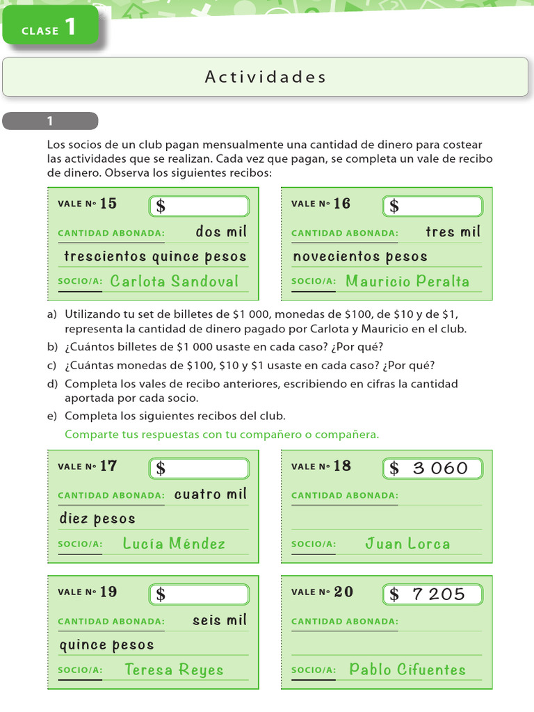 4° Básico CUADERNO DE TRABAJO MATEMATICA PDF | Descargar gratis PDF ...