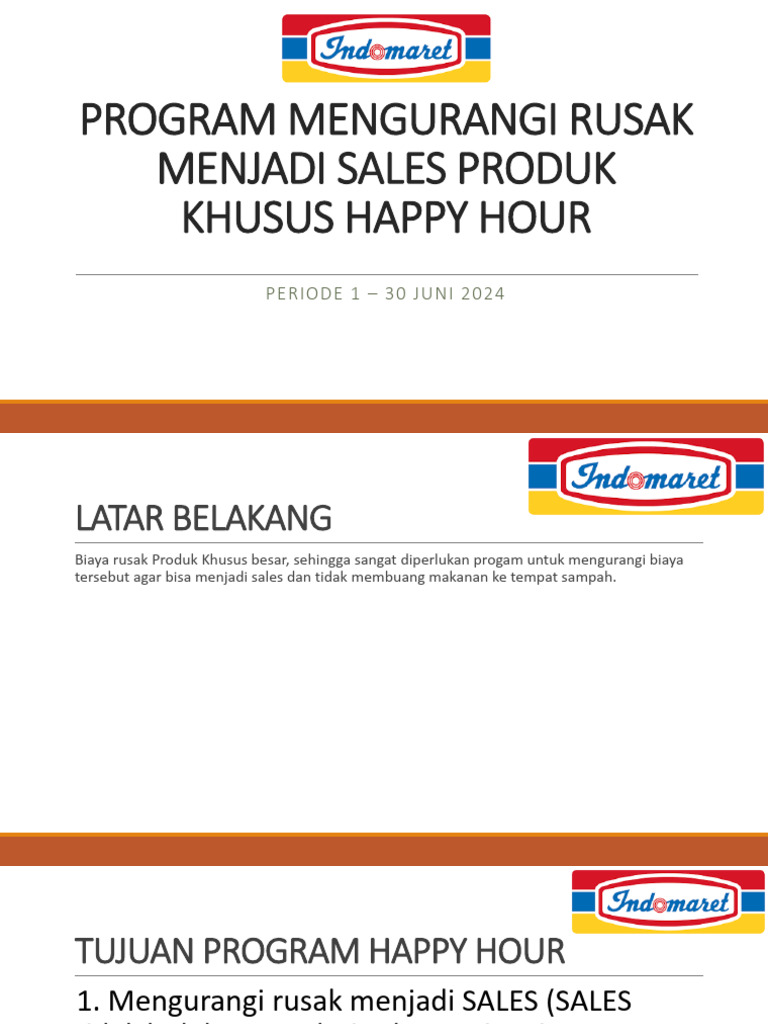 Program Happy Hour untuk Produk Dimsum | PDF