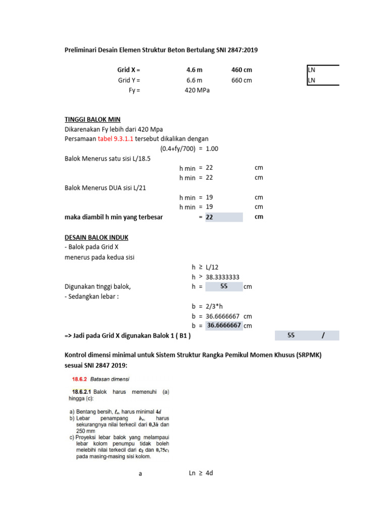 Perhitungan Bangunan Gedung Kelompok 5 Rev 2 | PDF