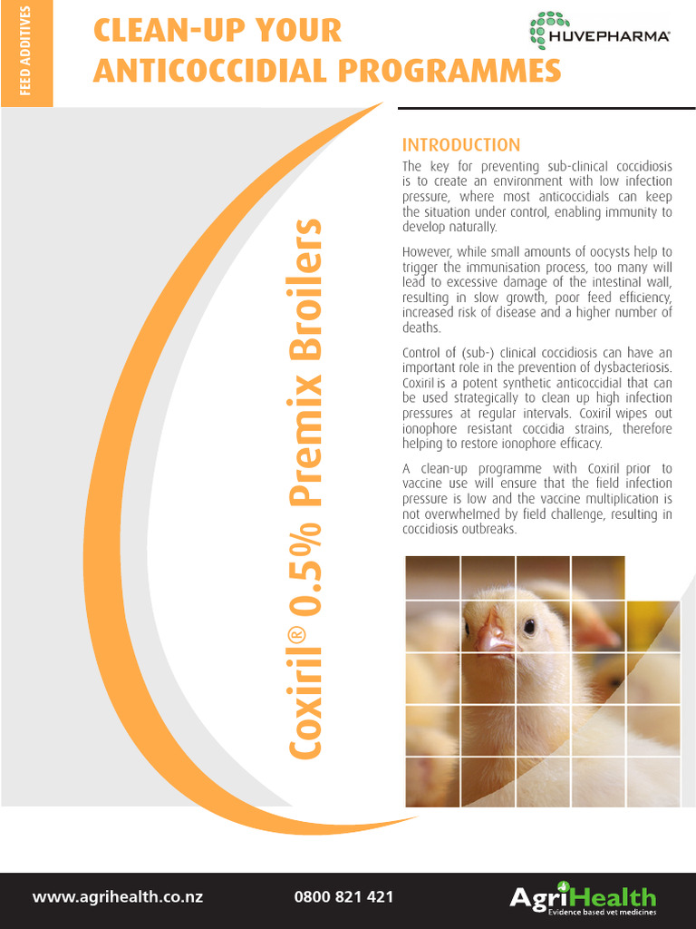 Coxiril e | PDF | Vaccines | Dose (Biochemistry)