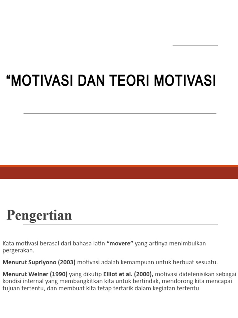 8 Motivasi | PDF