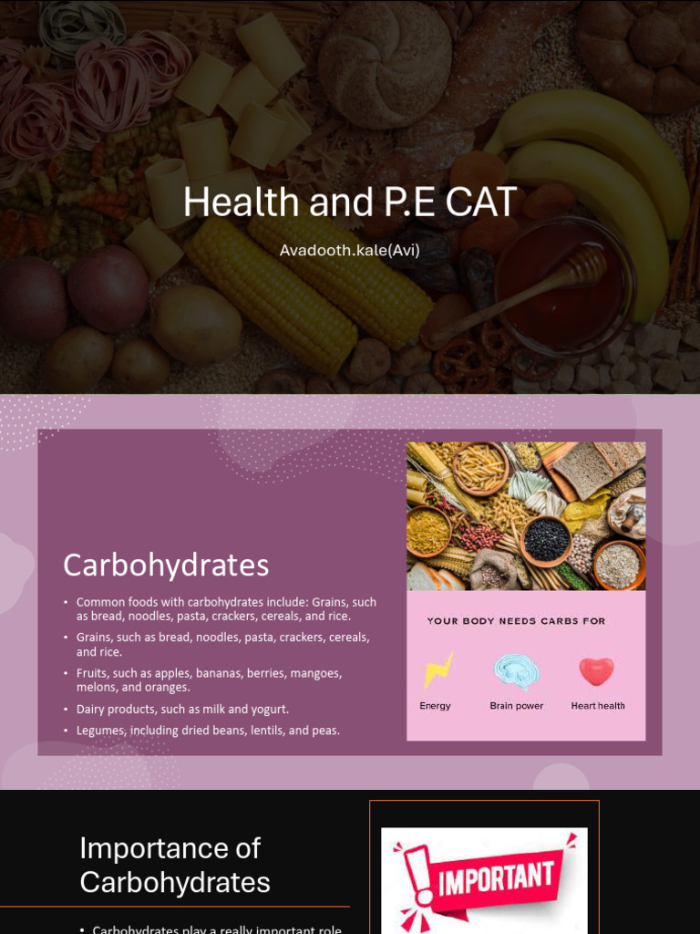 Health CAT Fixed 1 | PDF | Hypoglycemia | Carbohydrates