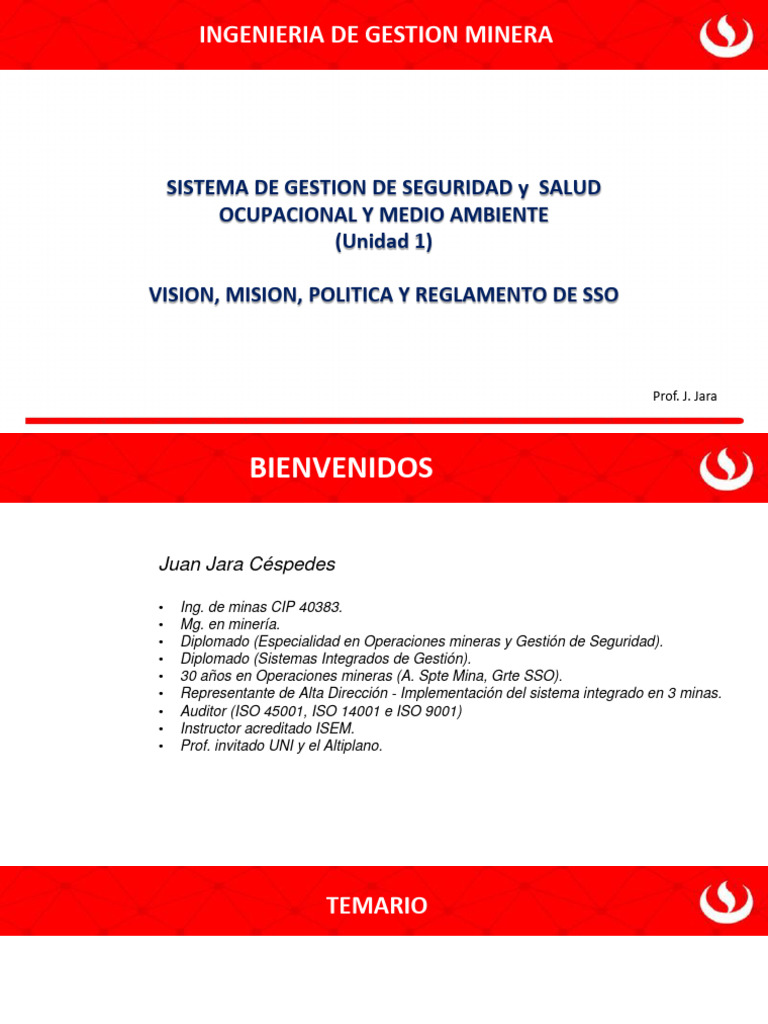 Vision, Mision, Politica y Reglamento de Sso | PDF | Seguridad y salud ocupacional | Liderazgo