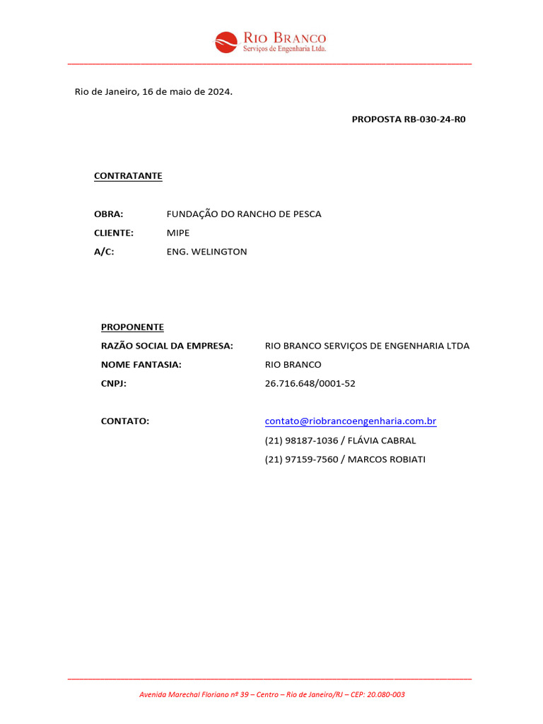 RB 030-24 - Mipe - Estacas Raiz - Marica | PDF