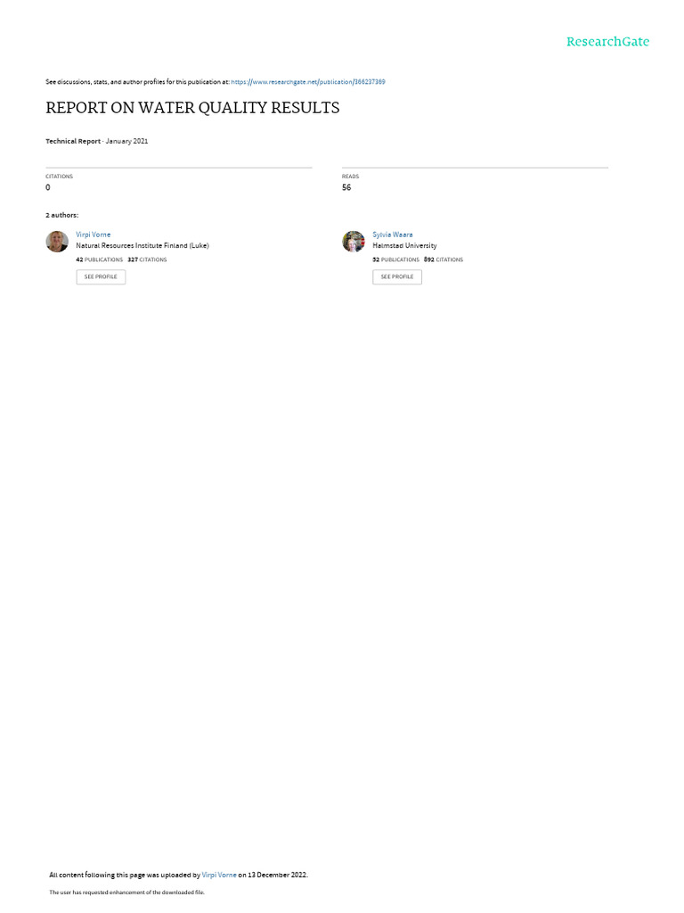 NOAH Output3.2 | PDF | Combined Sewer | Ph