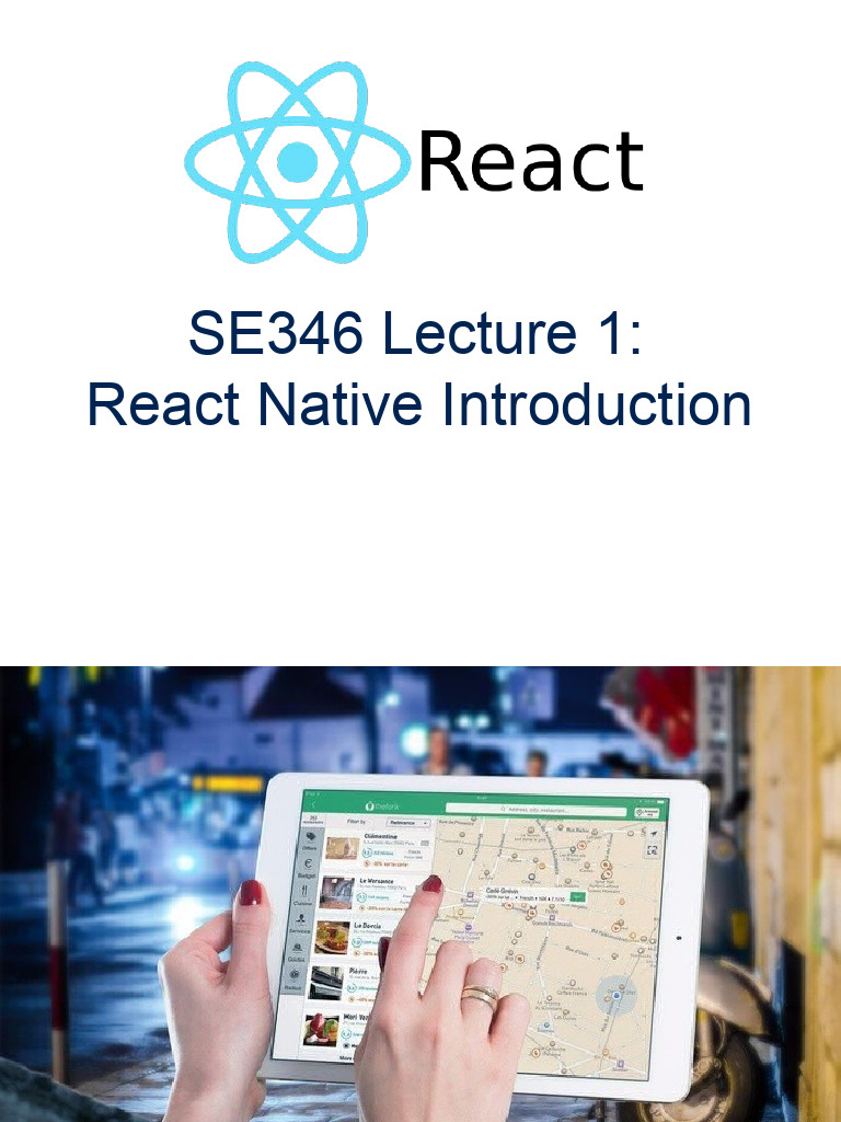 L1 ReactNativeIntroduction | PDF | Software Engineering | Software