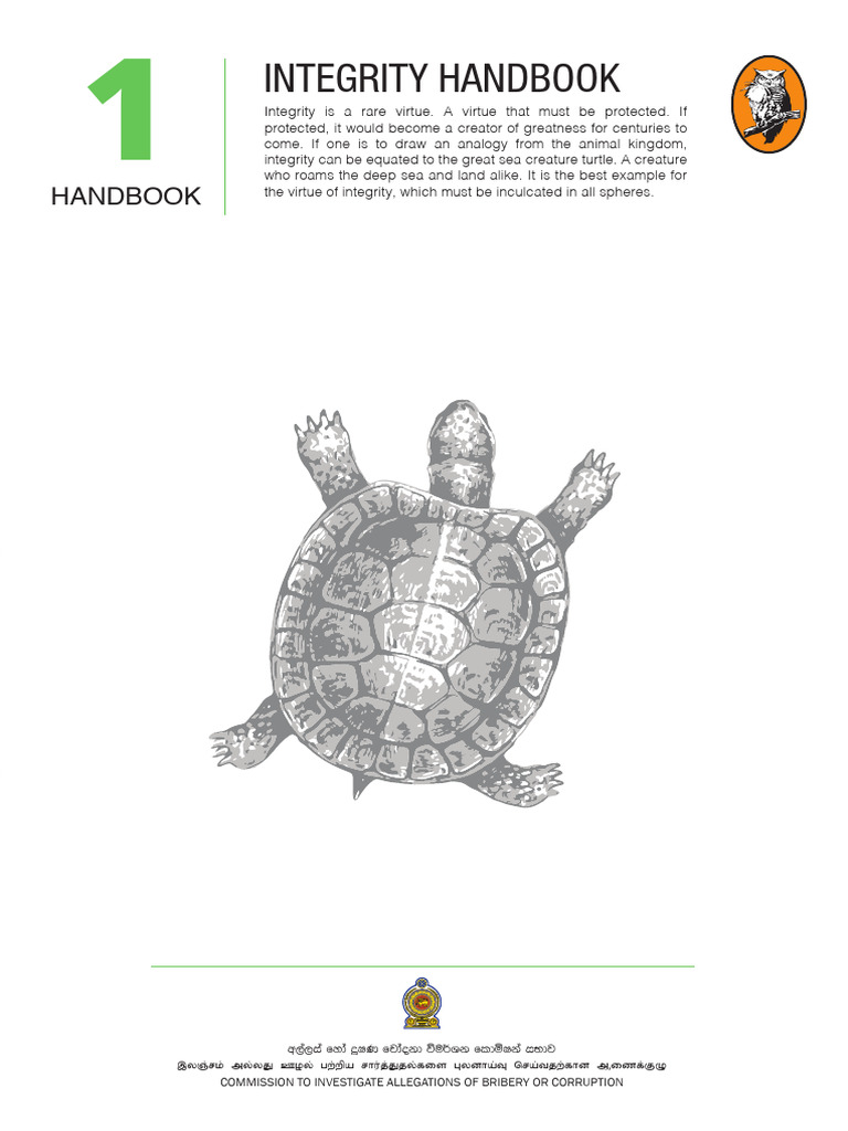 Integrity Handbook - English | PDF | Bribery | Corruption