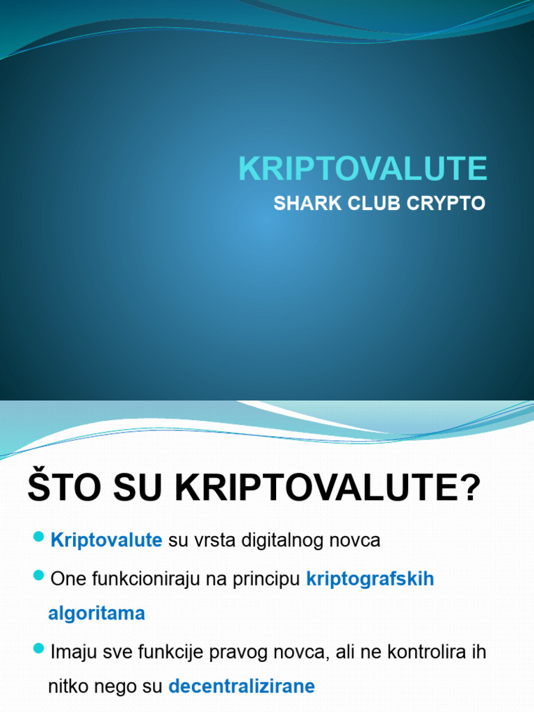 KRIPTOVALUTE - Lekcija #1 | PDF