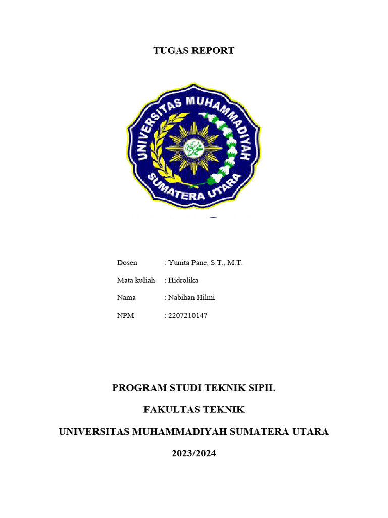 Hidrolika Jidan | PDF