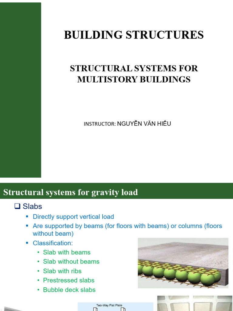 KCCT2 Chapter 3 Structural Sýtems | PDF | Beam (Structure) | Column
