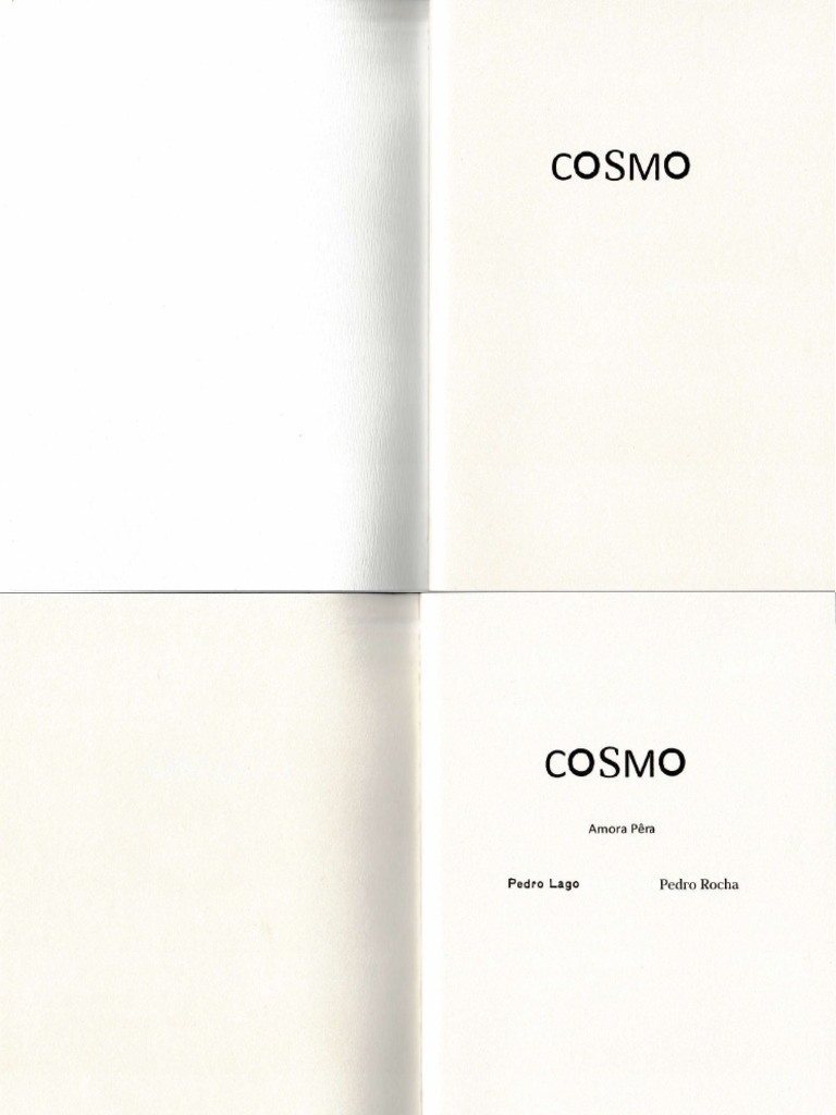 Amora Pêra, Pedro Lago, Pedro Rocha - Cosmo | PDF