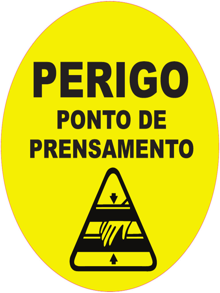 9x9 CM Adesivo Perigo Impressao e Recorte 150 Unidades | PDF