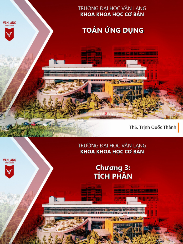 TUD C3 Tích Phân | PDF