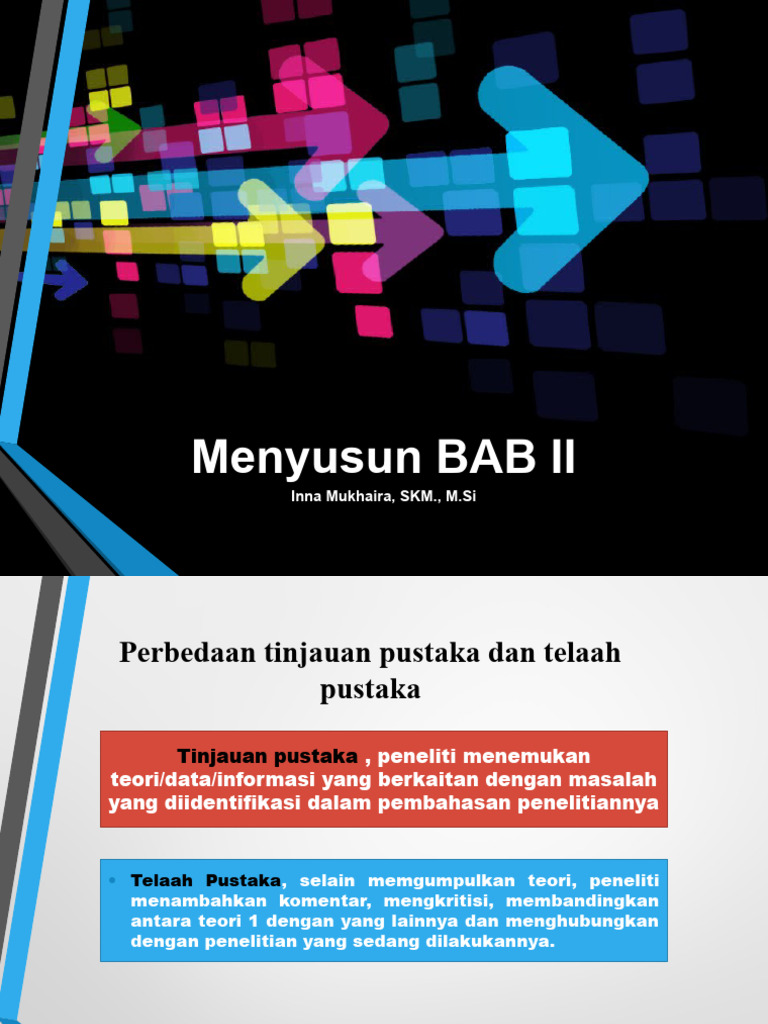 Struktur dan Isi Bab II Skripsi Kesehatan | PDF | Filsafat