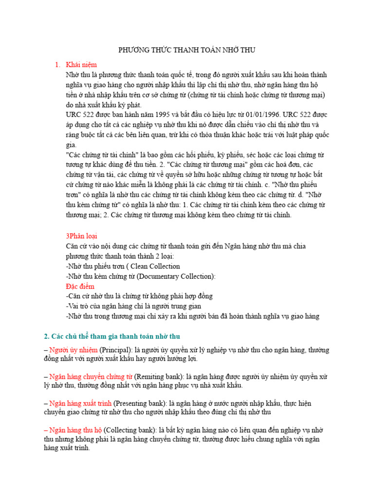 Phương TH C Thanh Toán NH Thu | PDF