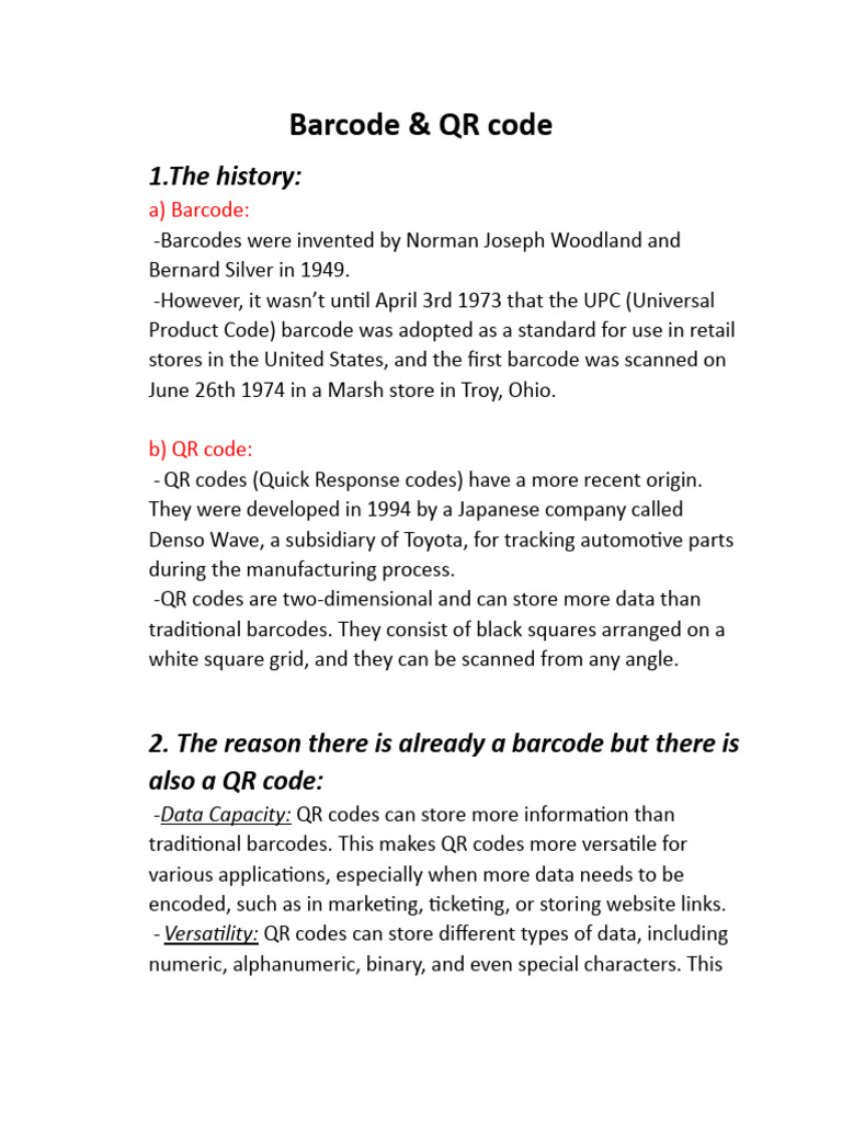 Barcode | PDF | Qr Code | Barcode