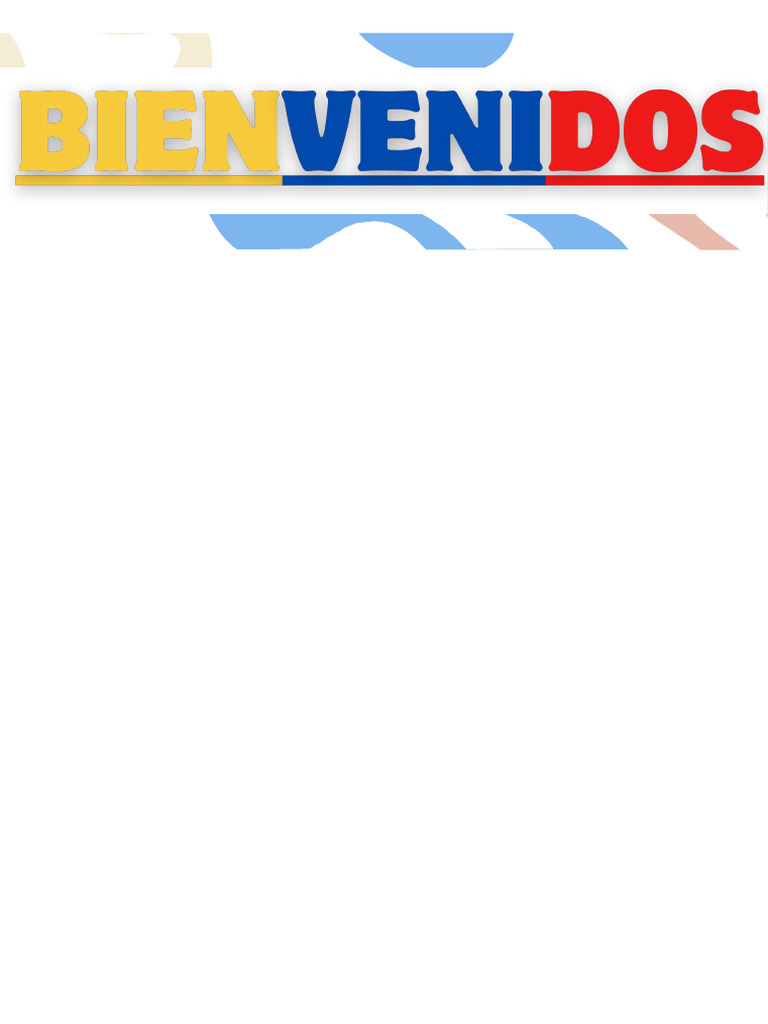 BIENVENIDOS | PDF