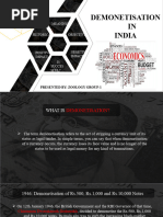 Demonetization Project Class12 Economics | PDF