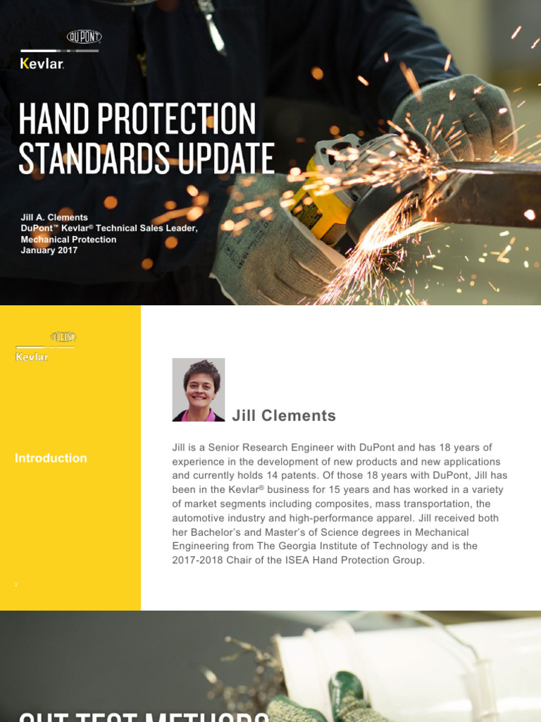 Hand_Protection_Standards_Update_Jan20171 | PDF | Trademark | Du Pont