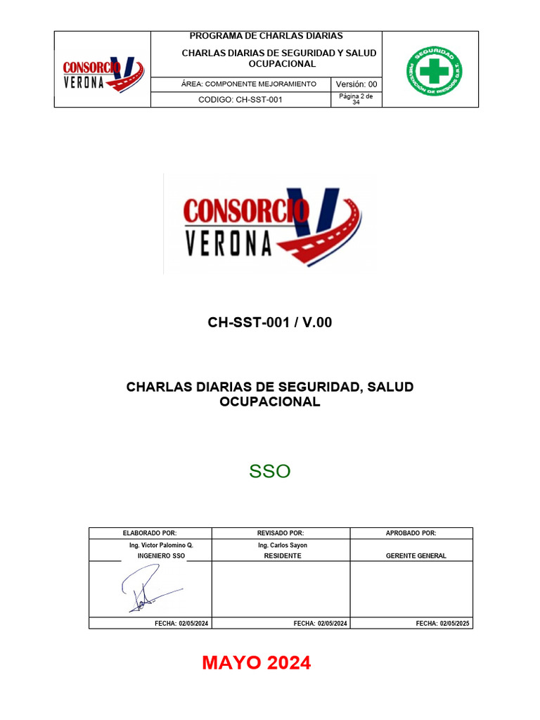 Charlas Diarias Mayo 2024 | PDF | Seguridad vial | El plastico