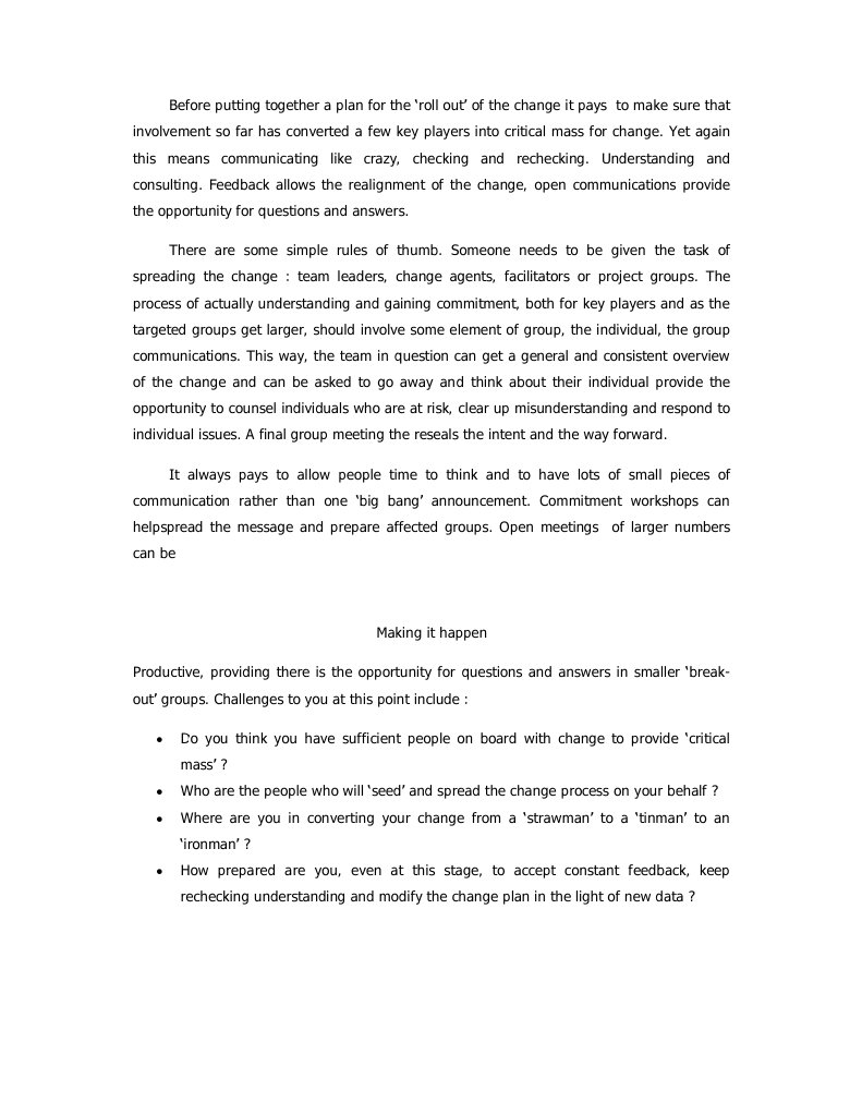 Before Putting Together A Plan For The | PDF | Understanding ...