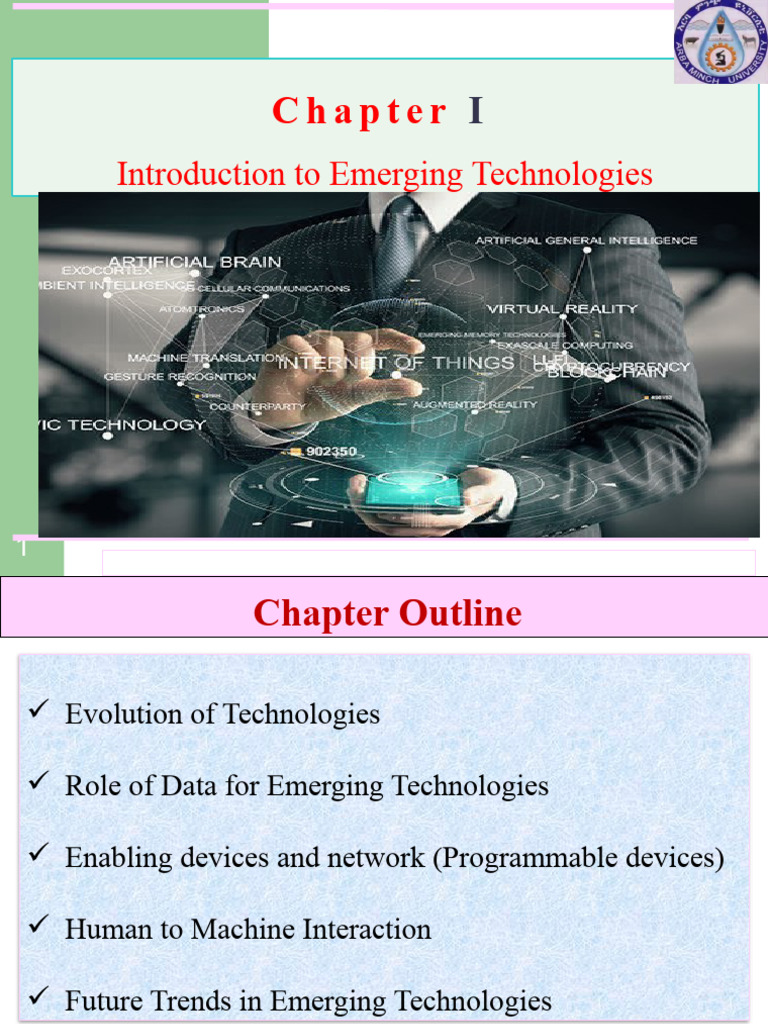 Chapter - One Emerging | PDF | Human–Computer Interaction | User Interface