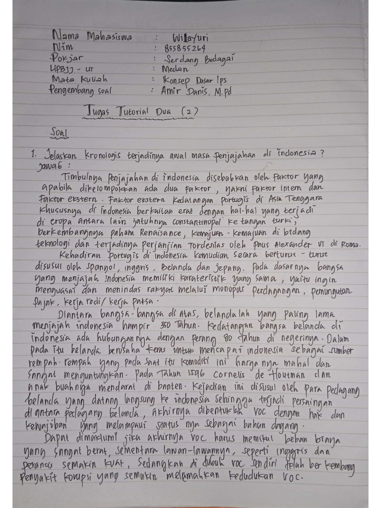 TT 2 Konsep Dasar Ips | PDF