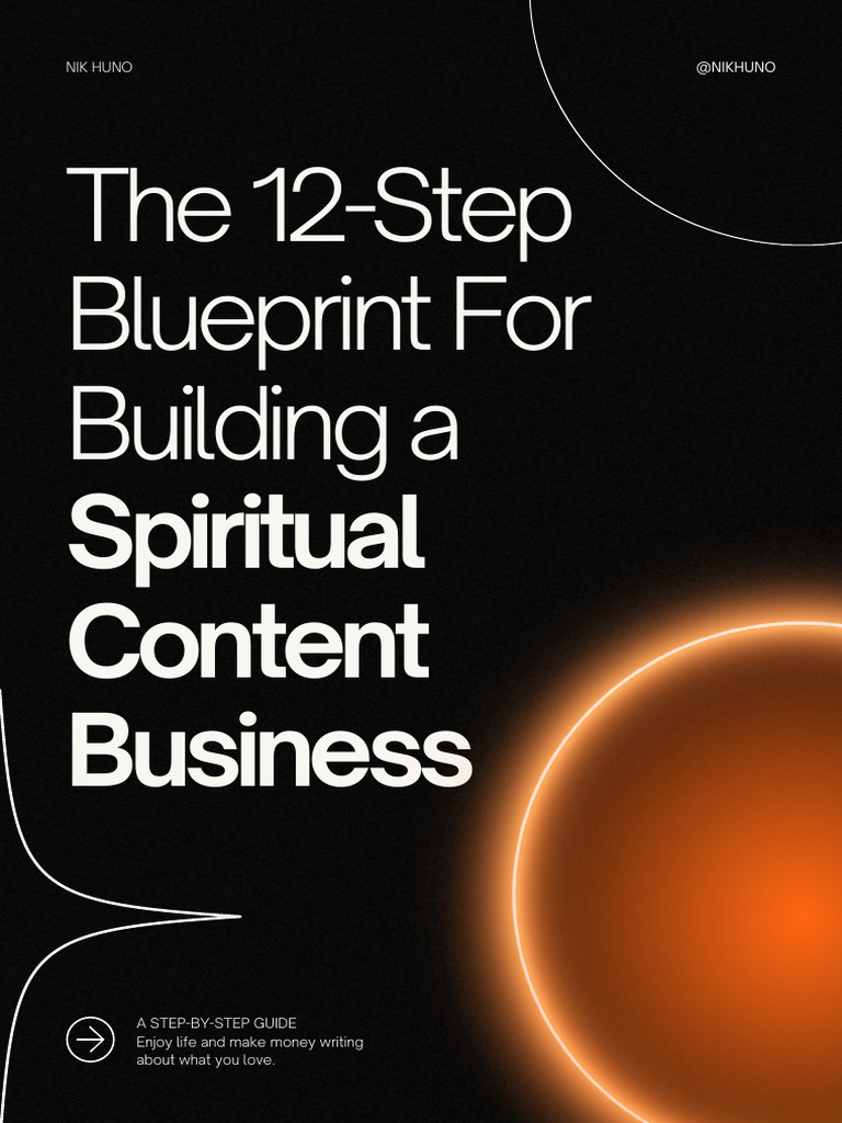 Spiritual Blueprint for Content Business | PDF | Intuition | Experience