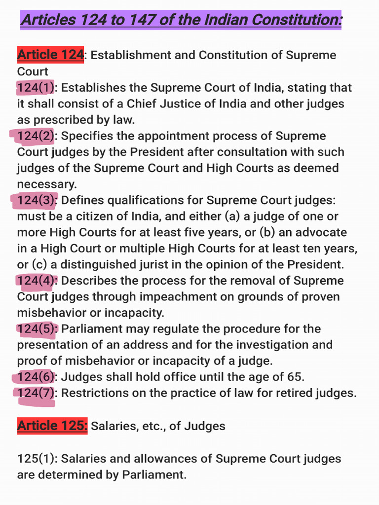 Article 124-147 | PDF