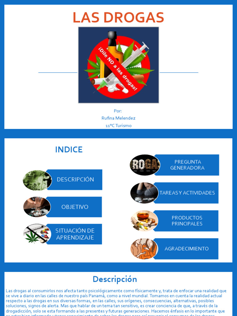Las Drogas Rm | PDF | La dependencia de sustancias | Comercio ilegal de drogas