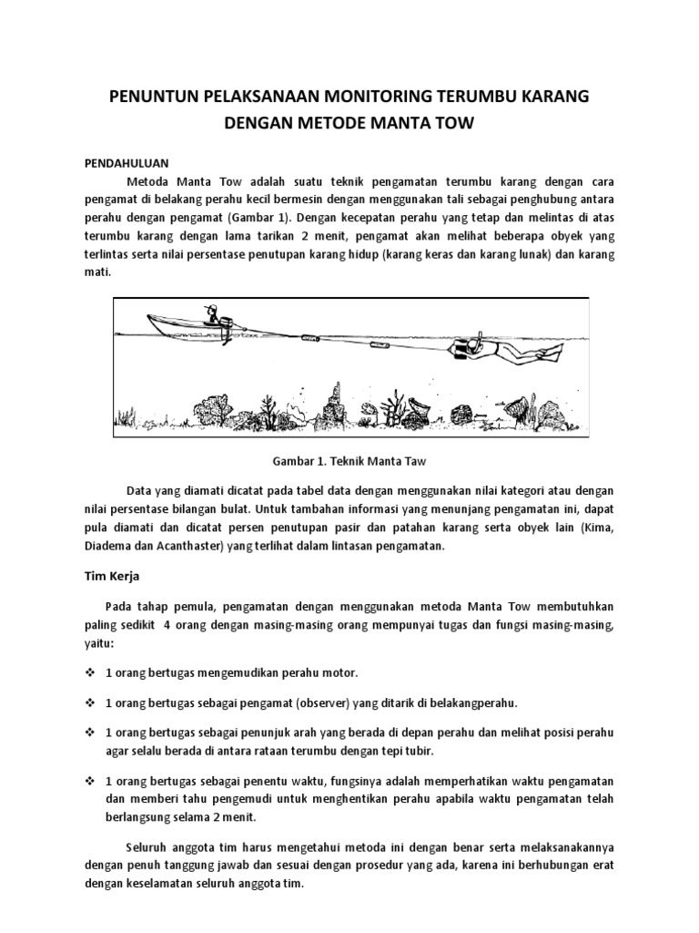 Penuntun Manta Tow | PDF | Sains & Matematika