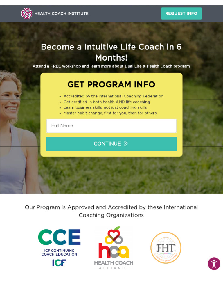 Life Coach - US - Health Coach Institute | PDF | Mentorship