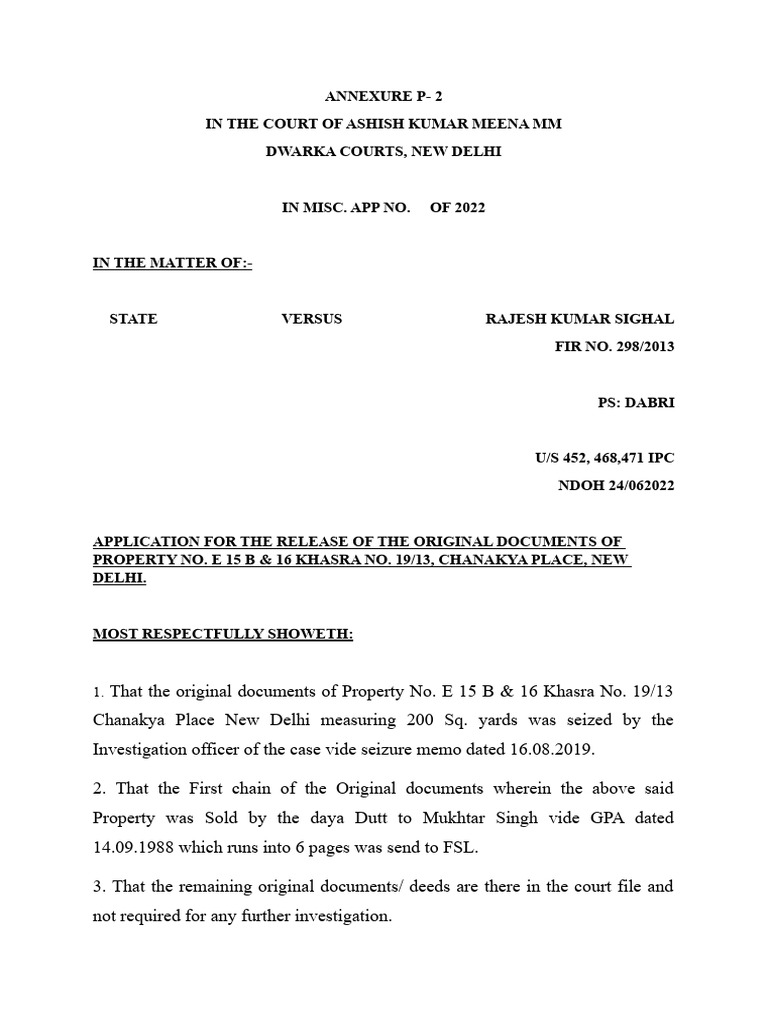 ANNEXURES | PDF | Justice | Crime & Violence