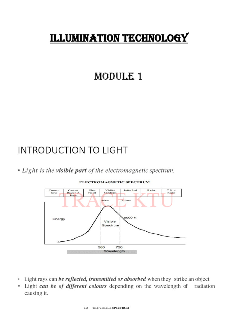 Illumination Module 1 Final | PDF | Incandescent Light Bulb | Lighting