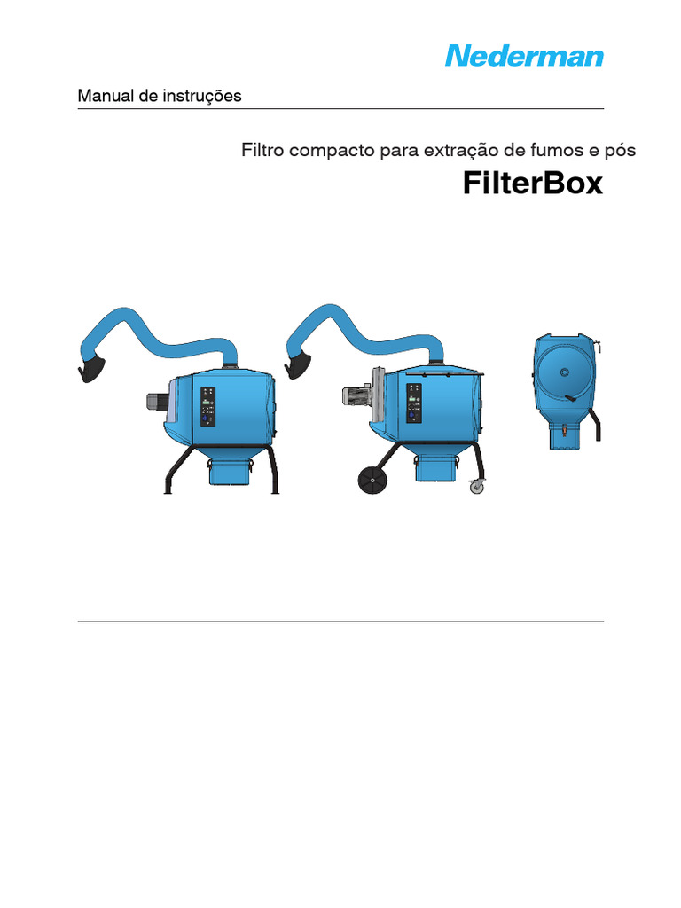 Manual do Filtro Nederman FilterBox | PDF