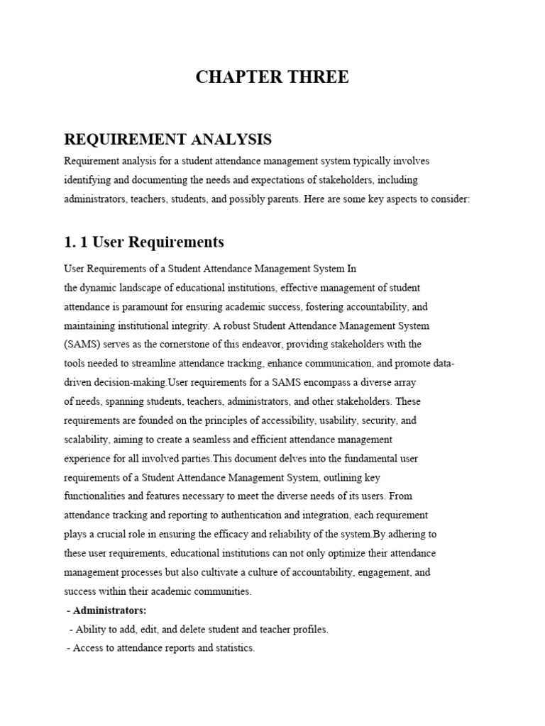 Chapter Three | Download Free PDF | Usability | Feasibility Study