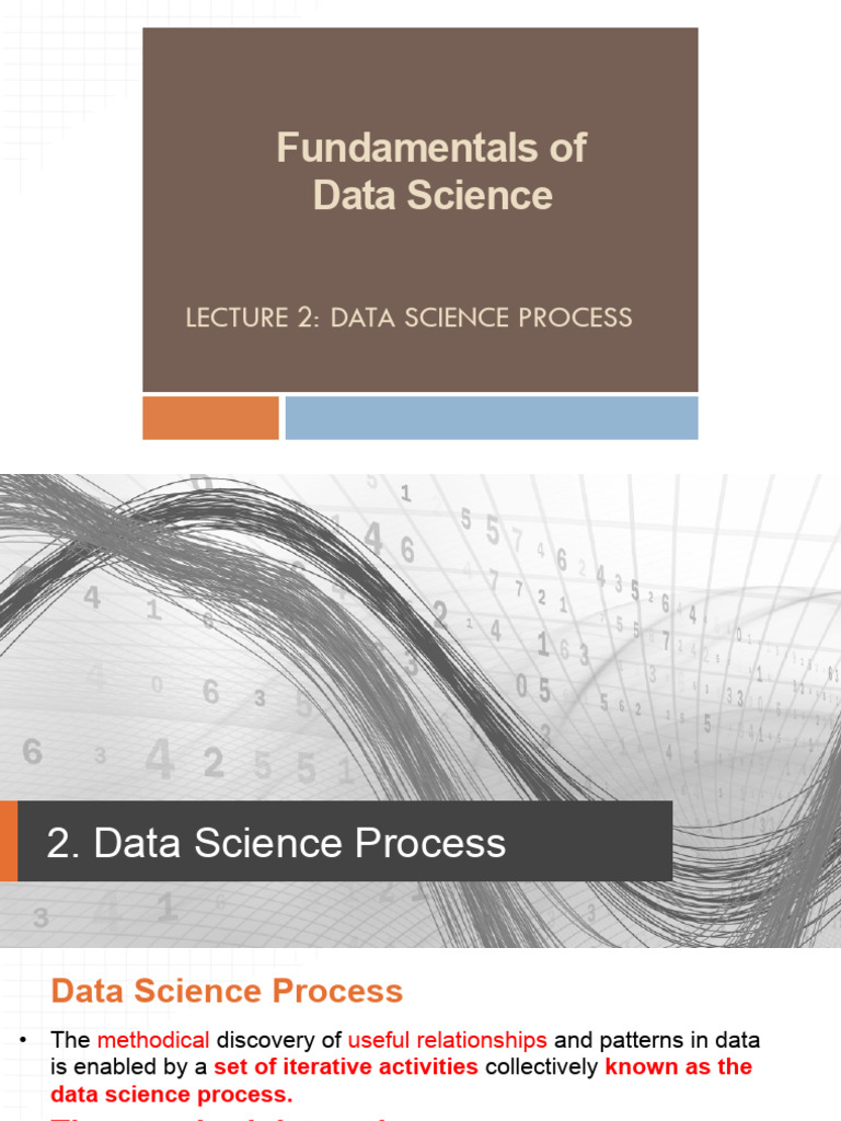 Data2 Science Process Am | PDF | Data Science | Data