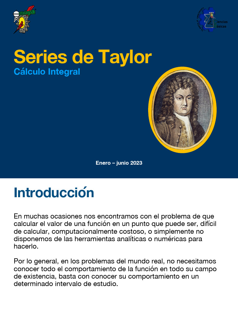 Series de Taylor | PDF | Polinomio | Función (Matemáticas)
