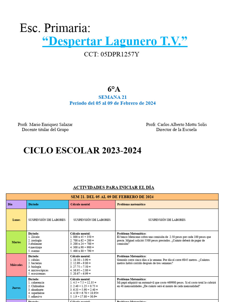 6° Sem21 | PDF | Obesidad | Evaluación