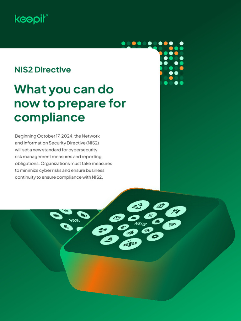 NIS2 One Pager | PDF | Cloud Computing | Disaster Recovery