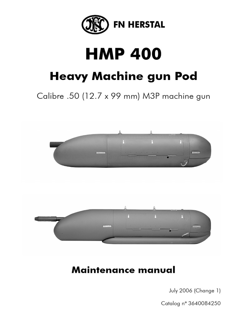 DRL 5.6 - 3640084250 - Maint Manual HMP400 Et M3P | PDF | Flight | Firearms