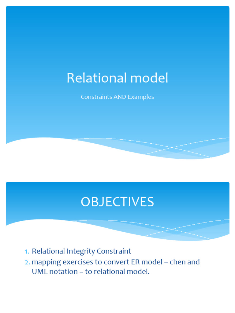 Example of Relational Model | Download Free PDF | Relational Database ... Example of Relational Model | Download Free PDF | Relational Database ...