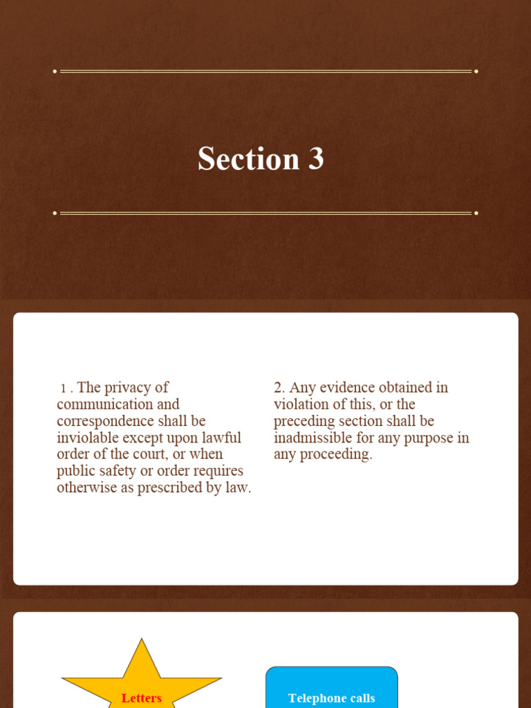 HMC 2 Section 3 Topic | PDF | Prior Restraint | Freedom Of Speech