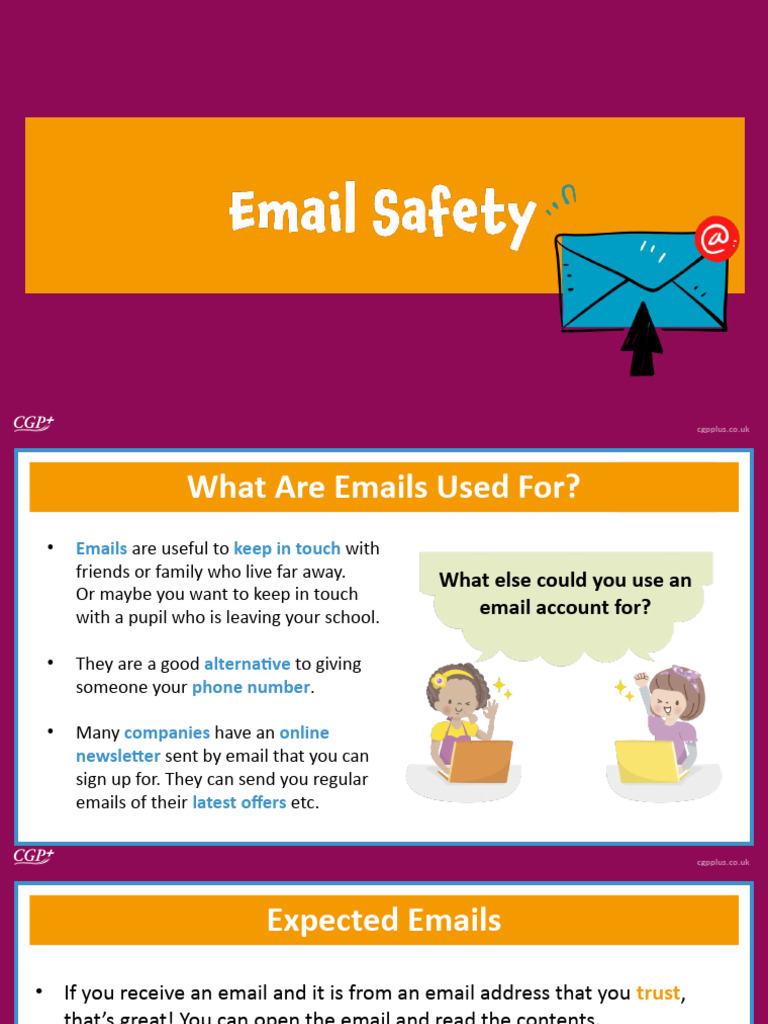 Email Safety (Years 5-6) - CO2PAT55 | Download Free PDF | Phishing ...