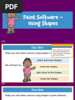 Creating Polygons in MS Paint | PDF | Rectangle | Elementary Geometry