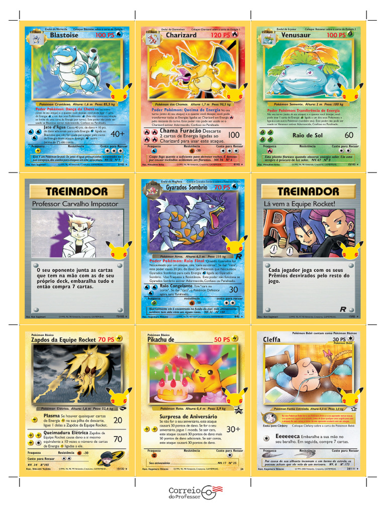 Pokémon TCG - Celebrations Classic | PDF Pokémon TCG - Celebrations Classic | PDF
