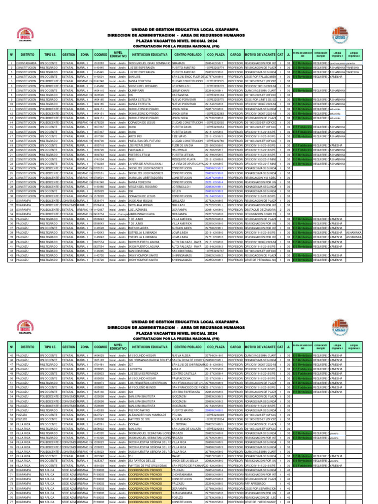 Plaza Nivel Inicial Ebr | PDF