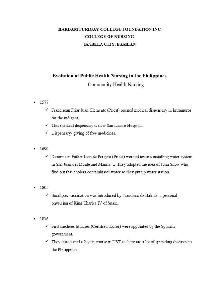 EVOLUTION_OF_PHN MANDE | Download Free PDF | Nursing | Health Care